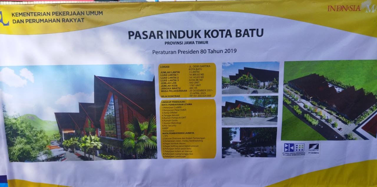 malang-post.com - Usung Konsep Green Building, Ganti Nama Pasar Induk ...