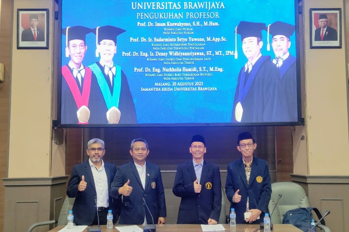 malang-post.com - Universitas Brawijaya Kembali Kukuhkan Empat Profesor ...