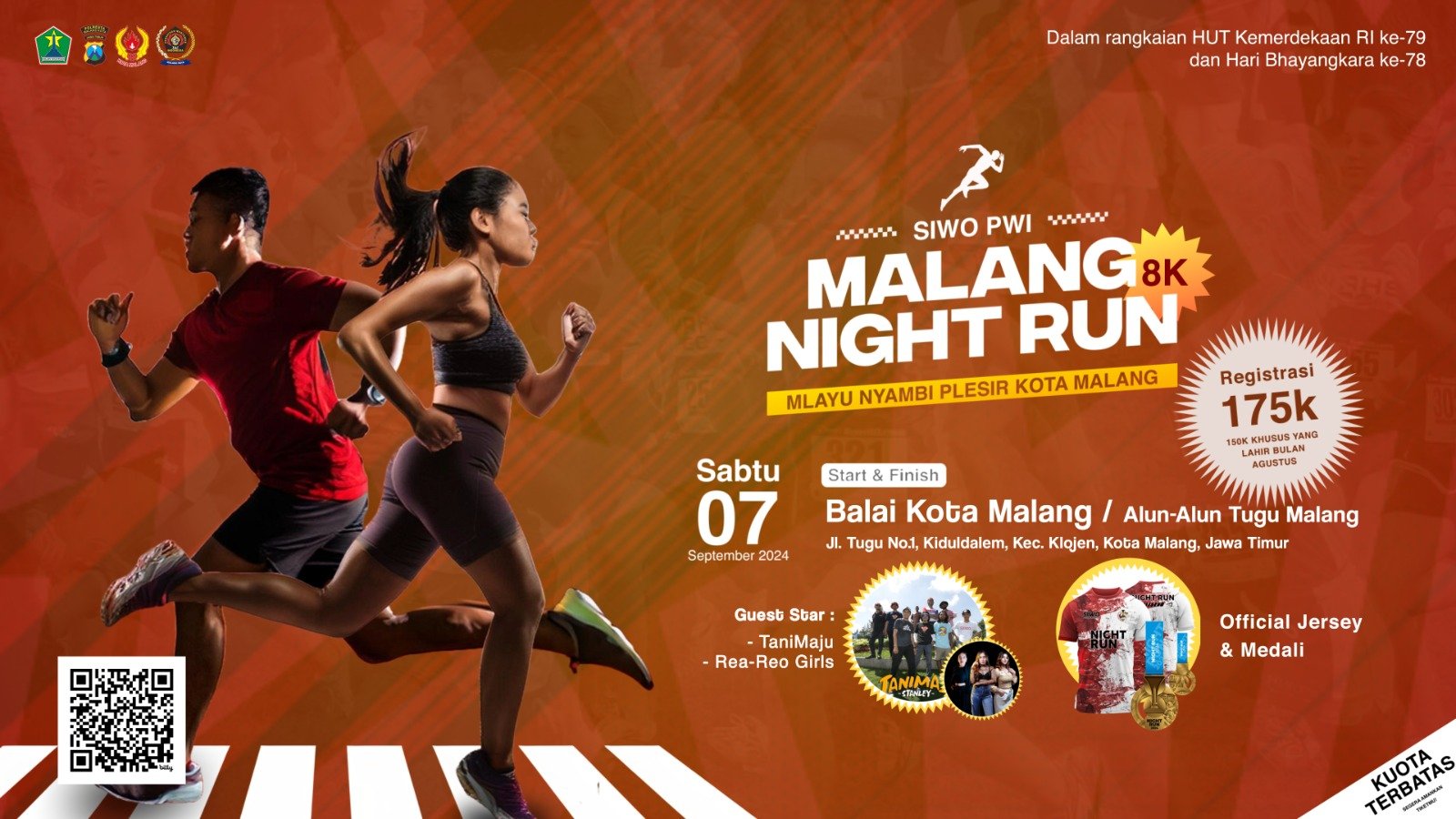 malang-post.com - Malang Night Run 2024, Pioner Event Sport Tourism di ...