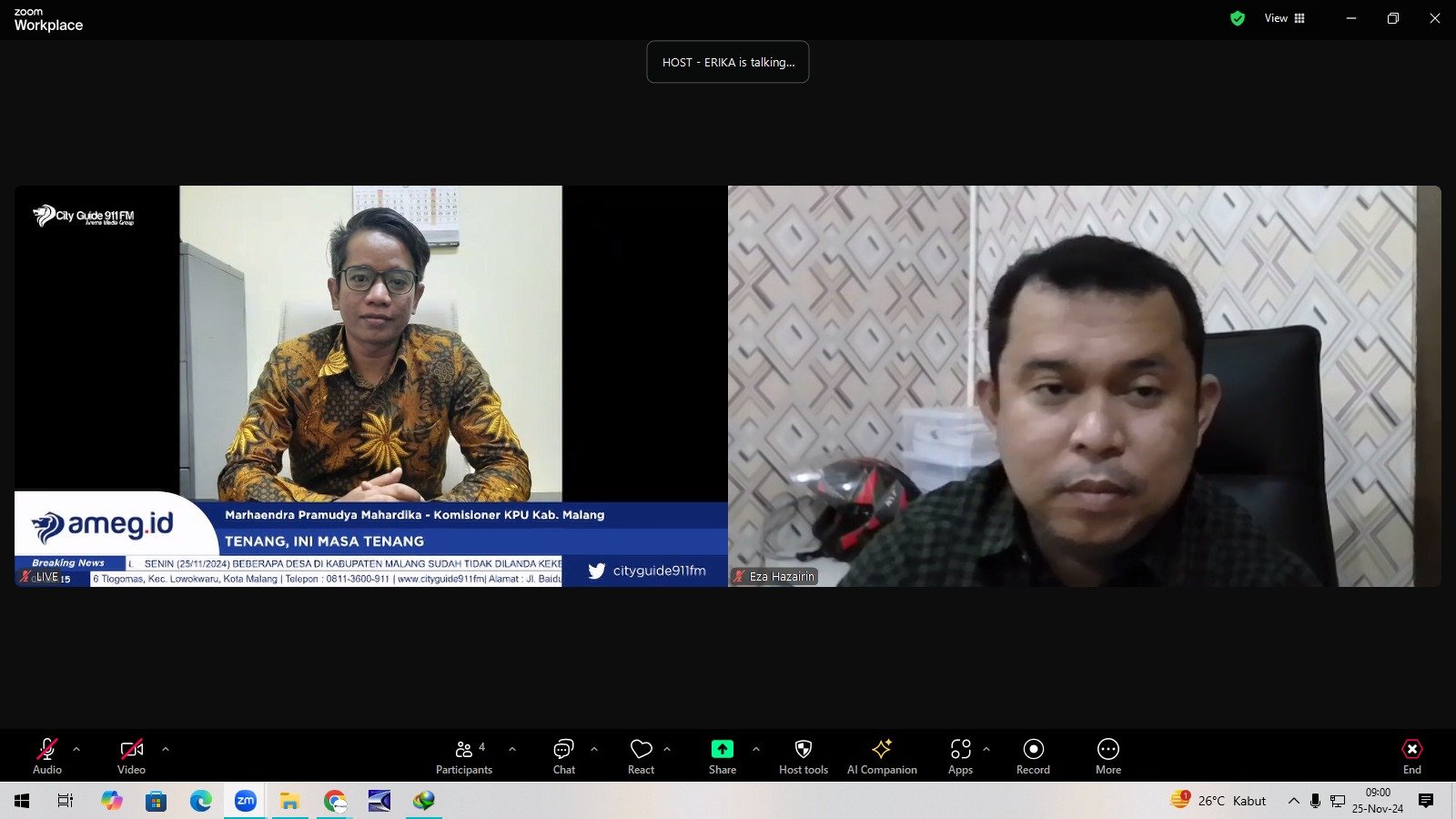 malang-post.com - Tak Ditemukan Pelanggaran Kampanye di Masa Tenang malang-post.com - Tak Ditemukan Pelanggaran Kampanye di Masa Tenang