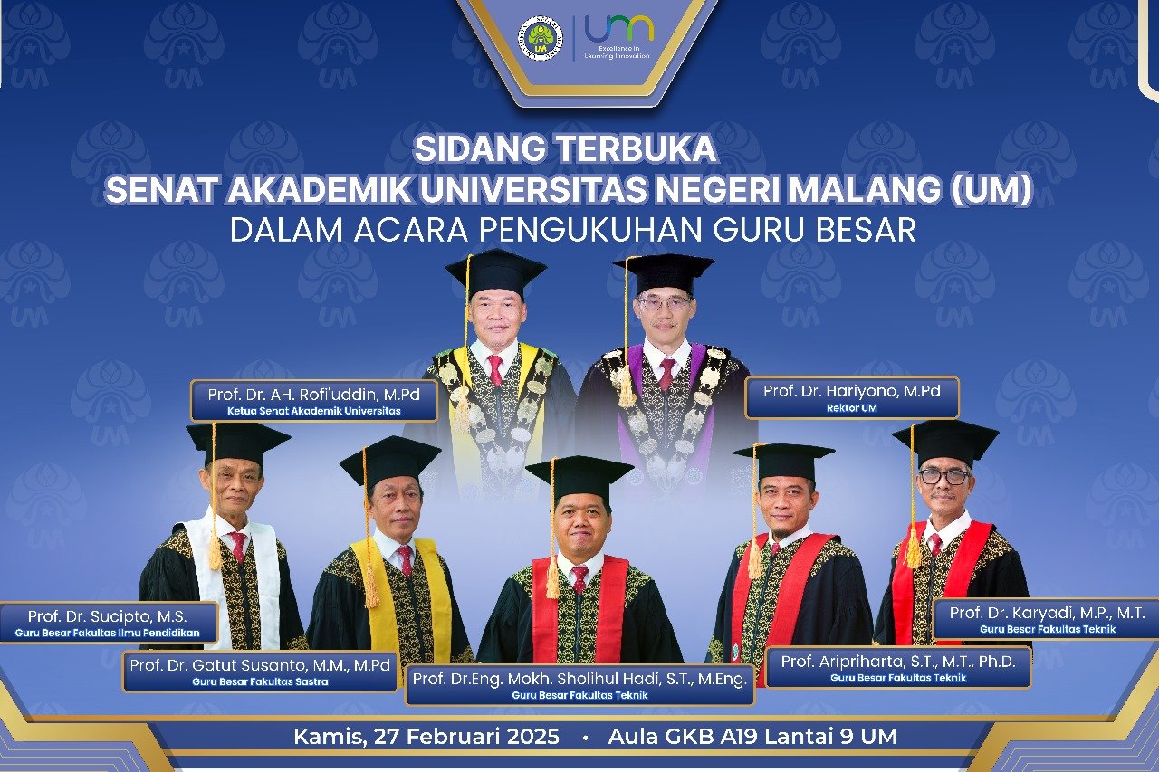 malang-post.com - Lima Guru Besar UM Orasi ilmiah: Srengenge 4.0 Hingga ...