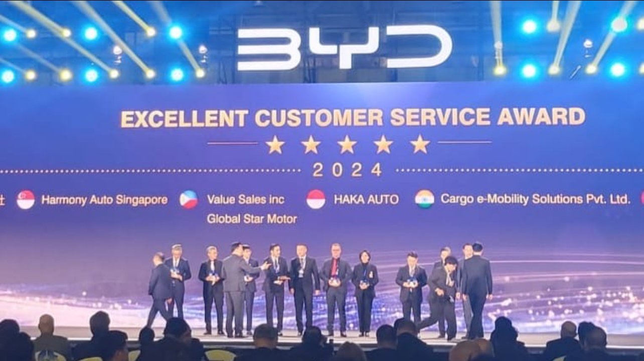 malang-post.com - BYD Haka Auto Raih Enam Penghargaan Bergengsi di BYD ...