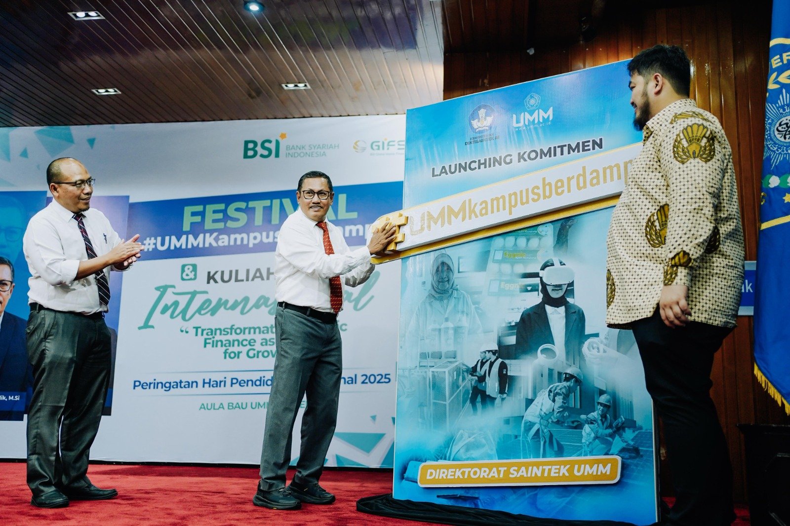 malang-post.com - Sinergi dengan Pemerintah, UMM Launching Kampus Berdampak