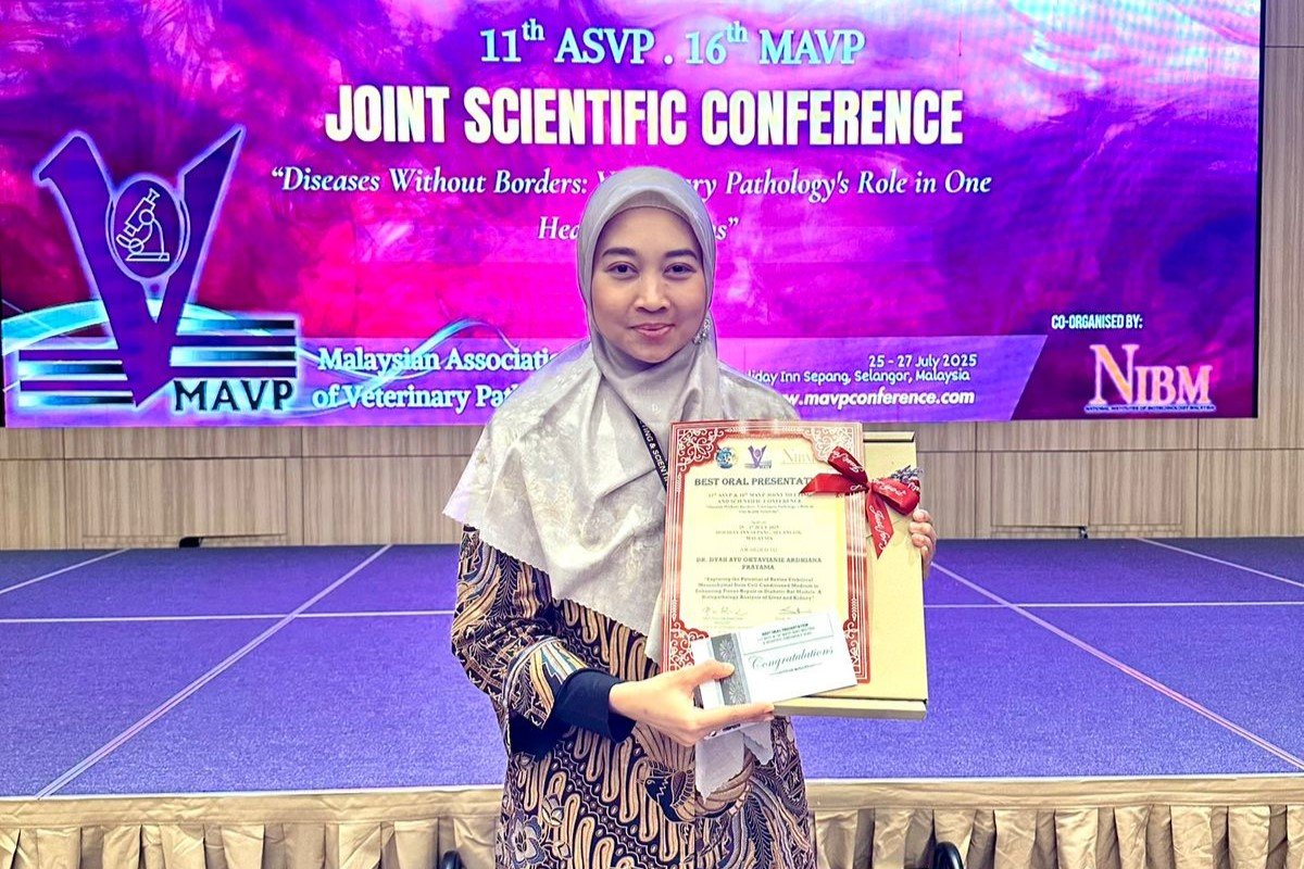 malang-post.com - Dekan FKH UB Raih Best Oral Presenter di Konferensi ...