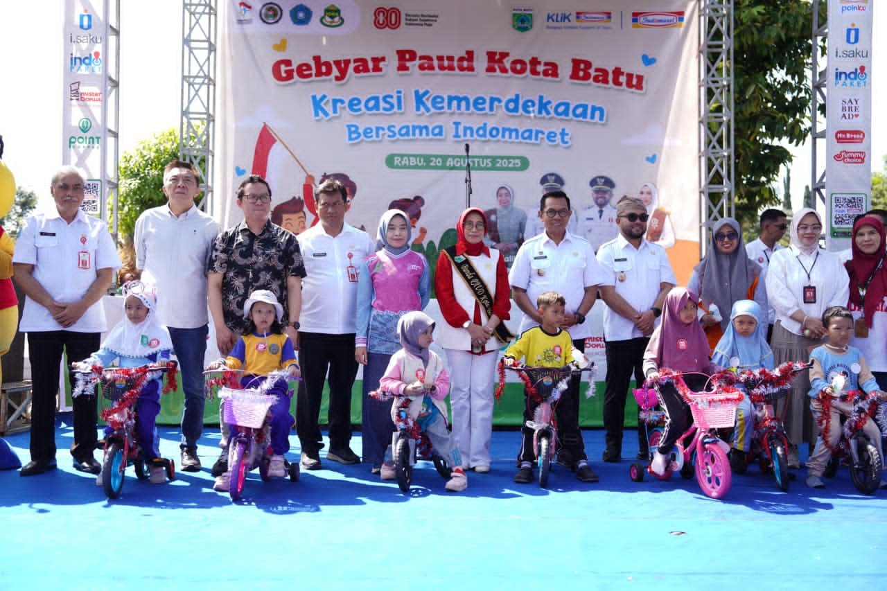 malang-post.com - Gebyar PAUD 2025, Anak-Anak Kota Batu Belajar Cinta ...