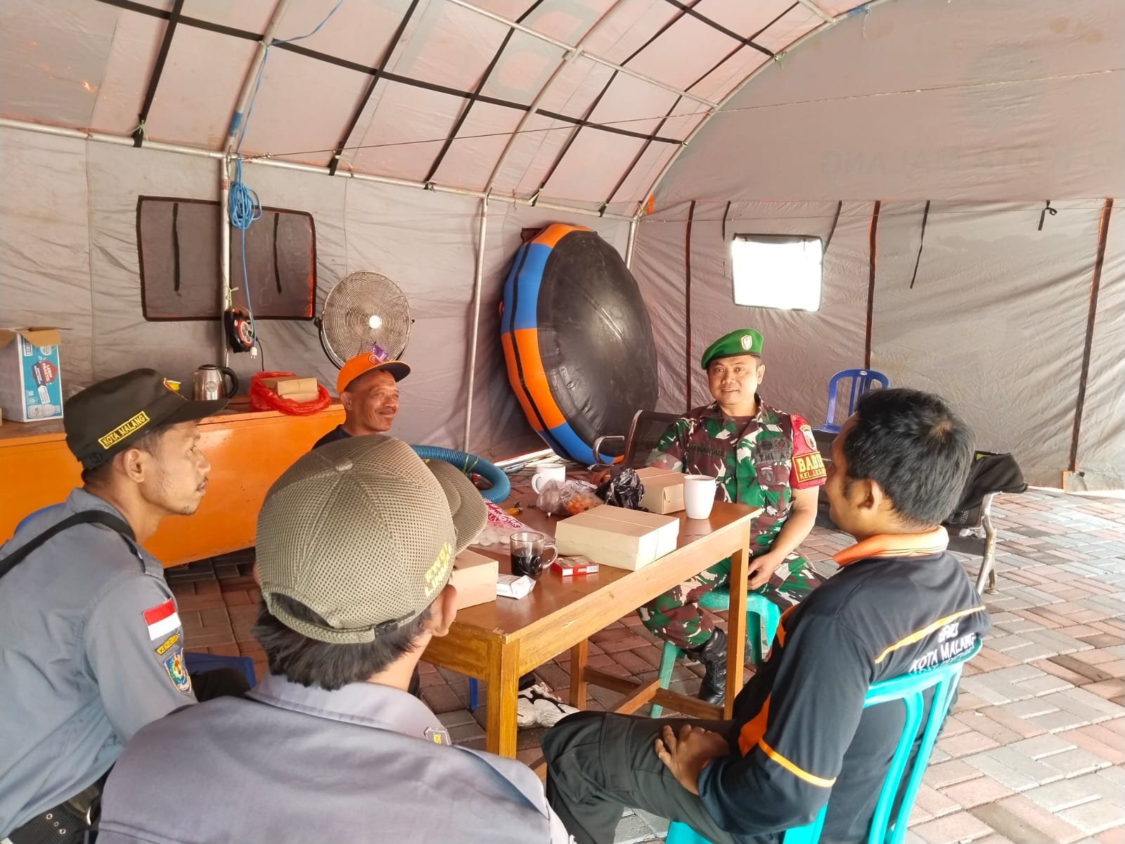 malang-post.com - Koramil Kedungkandang Terjunkan Personel Siaga di ...
