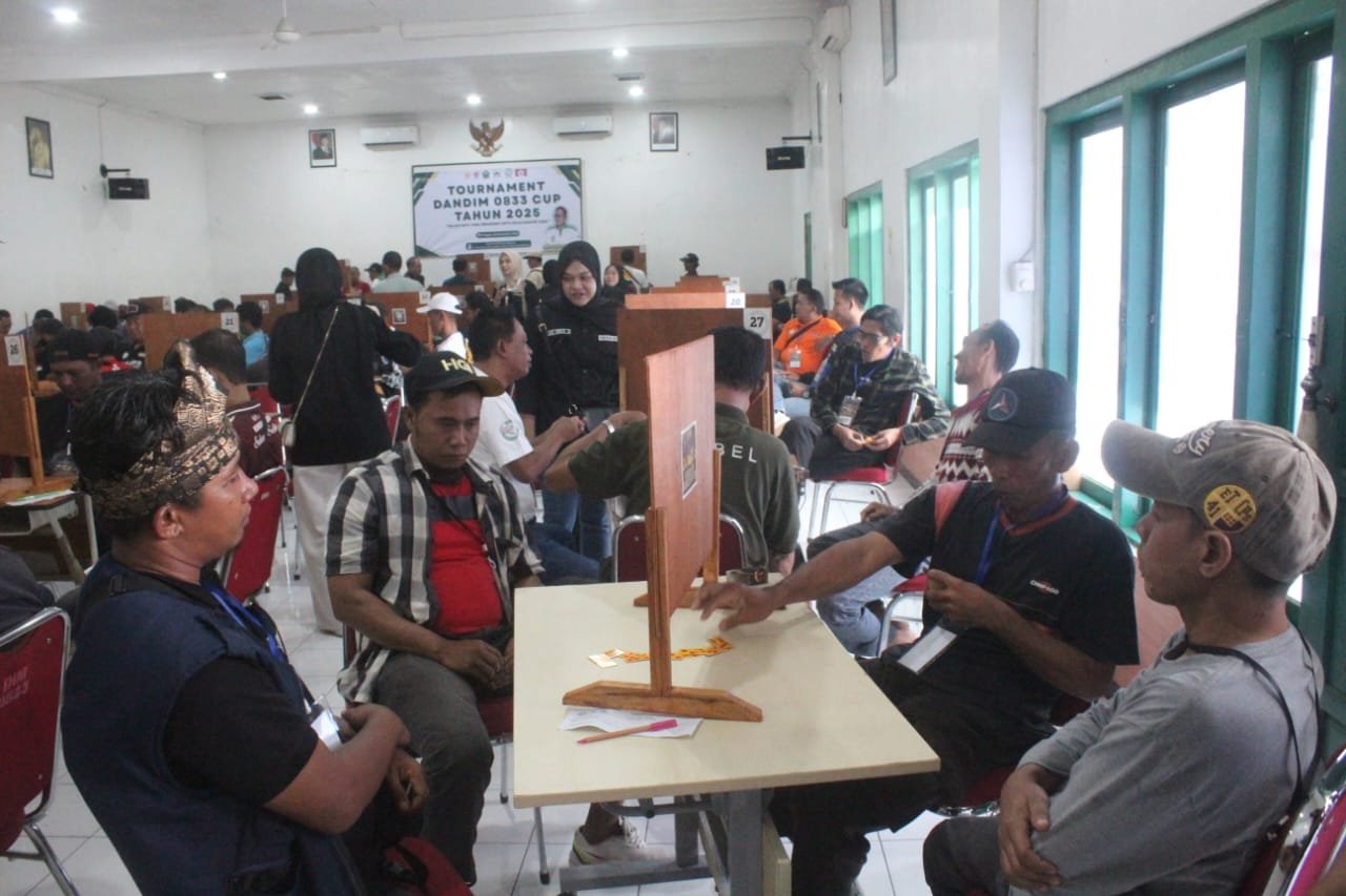 malang-post.com - Turnamen Domino Dandim Cup Resmi Digelar, Pererat ...